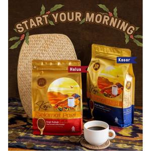 Jual Kopi Selamat Pagi Kopi Bubuk Halus / Bubuk Kasar Good Morning ...