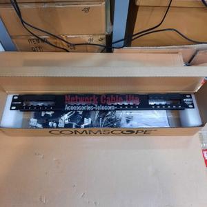 Jual PATCH PANEL 24 PORT CAT.6 AMP COMMSCOPE LOADED/KOMPLIT MODULAR ...