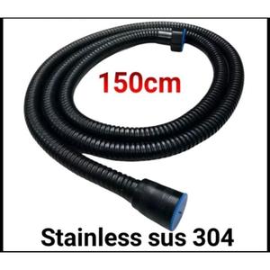Jual HITAM Selang hitam 150 cm flexible hand shower stainless - Jakarta ...
