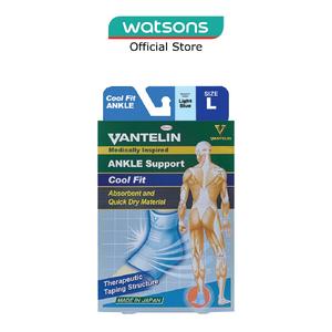 Jual New VANTELIN Vantelin Ankle Support Cool Fit Blue L - Jakarta ...