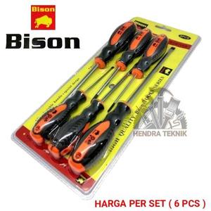 Jual OBENG HANDLE KARET SET 6 PCS CRV OBENG SET GAGANG KARET 6 BUAH ...