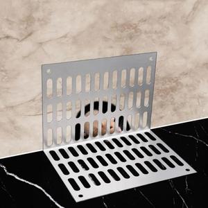 Jual 7 Styles 304 Stainless Steel L-shaped Side Drain Grid Floor Drain ...
