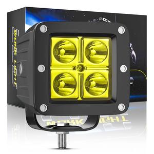 Jual Car LED Work Light 4LED Small Square Light Wrangler Off-road ...