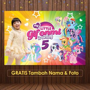 Jual Banner / Backdrop Ulang Tahun Anak Custom | Gratis Desain | Contoh ...
