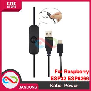 Jual Kabel POWER Raspberry Pi, ESP32, NODEMCU, ESP8266 DENGAN Sakelar ...