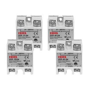 Jual Solid State Relay 10DA 25DA 40DA 60DA 75DA 3-32V Input DC 24-380V ...