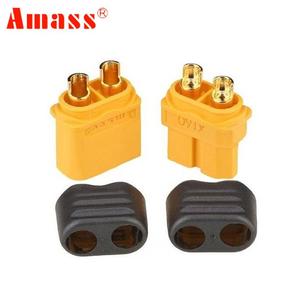 Jual Amass XT60+ Plug Connector Male Female Konektor Pair RC XT60 XT60H - Generik, Female - Kota ...