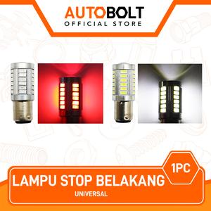 Jual Lampu Rem Belakang LED 33 Mata Stop Rem Lamp Bayonet 12 Volt BAY15D - Putih - Kota Bandung ...