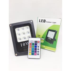 Jual Produk LED Floodlight 10 Watt RGB with Remote Barang Berkwalitas ...
