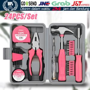 Jual Toolkit Set Lengkap Pink Series Box Tool Kit Perkakas Mekanik ...