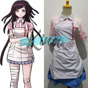 Jual Danganronpa Tsumiki Mikan default ver cosplay Costume Anime Female ...