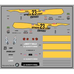 Jual Skyline R35 LB-Silhouette WORKS LBWK Water Slide Decal - Kab ...
