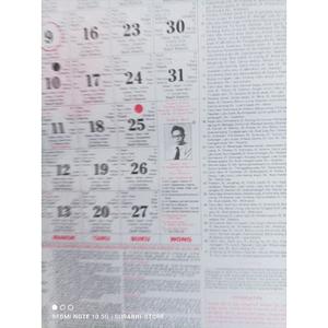 Jual kalender 2024 Eceran Bangbang Gede Rawi 2024 - Kota Denpasar ...