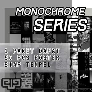 Jual (ISI 50) POSTER BLACK & WHITE || POSTER DINDING || AESTHETIC ...