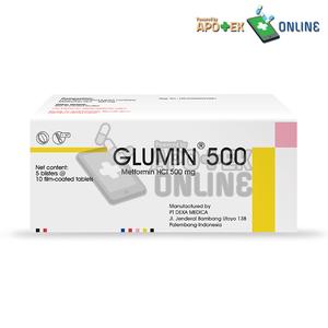 Jual GLUMIN 500MG 1 BLISTER 10 TABLET - Kota Palembang - Apotek ...