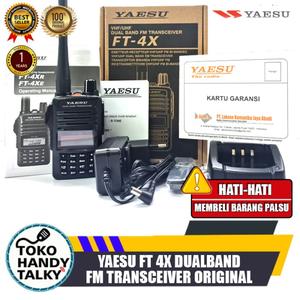Jual YAESU FT 4X DUAL BAND FT4X FT-4XR HT YAESU DUALBAND ORIGINAL ...