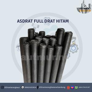 Jual Promo Asdrat Fulldrat M12 - Longdrat Besi Ulir 1 Meter - Stud Bolt ...