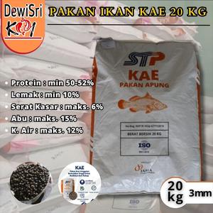 Jual Pakan Ikan Apung KAE 20 Kg 3mm PAKAN IKAN KAE - Kota Bandung ...