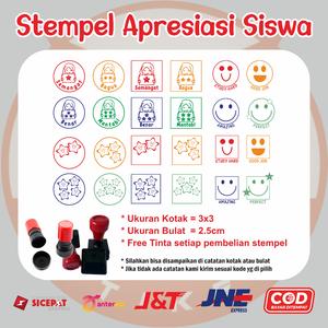 Jual CETAK STEMPEL NILAI REWARD GURU PAUD TK SD SMP / STEMPEL KOREKSI ...