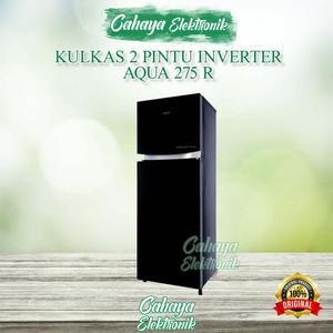 Jual KULKAS 2 PINTU AQUA TIPE AQR 275 R INVERTER LOW WATT KAPASITAS 220 ...