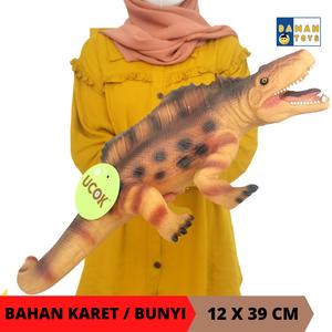 Jual Mainan Dino Dinosaurus Jumbo Bunyi Karet Trex Stegosaurus ...