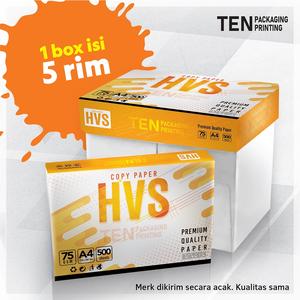 Jual MIC-378 (1 BOX) KERTAS HVS A4 75GR TERMURAH COPY PAPER - ISI 5 RIM ...