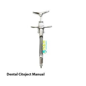 Jual Dental Citoject Manual / Self Aspirating Dental Citoject ...