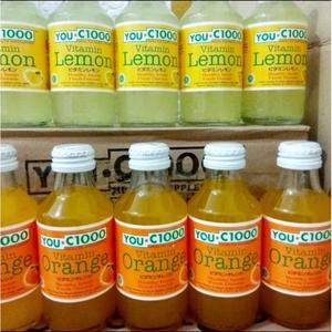 Jual [ Isi 30 Botol ] You C 1000 Orange - Lemon Botol Kaca /Uc 1000 ...