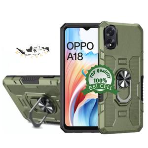 Jual OPPO A18 (CPH2591) CASE ROBOT HIT EYE RING STANDING CESING ...