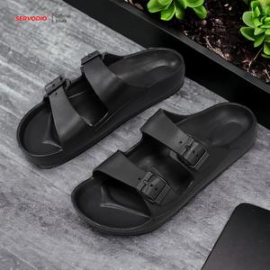 Jual Servodio Sandal Selop Sultan Pria Dewasa Black 36-44 K203 - BLACK ...