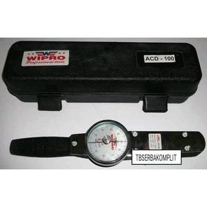 Jual Ratchet Torque Wrench 0.5 in Wipro ACD100 With Dial Indicator ACD 100 - Kota Surabaya ...