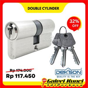 Jual Silinder Dekson Dekkson CYL DC DL 60MM SN Double Cylinder Pintu Kayu - Jakarta Selatan ...