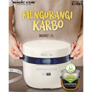Jual MAGIC COM / RICE COOKER DIGITAL YONG MA SMC 8067 / SMC-8067 UKURAN 2 - Jakarta Barat ...