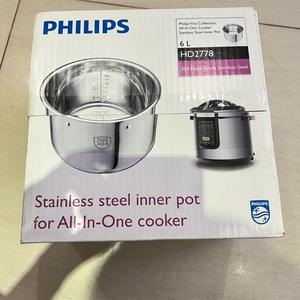 Jual Philips 6Liter Stainless Steel Inner Pot for All In one cooker ...