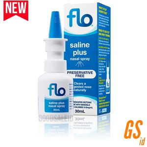 Jual New!! Flo Saline Plus Spray - Saline Nasal Spray Untuk Melegakan ...