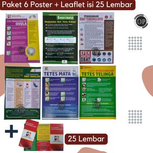 Promo Paket Poster Penggunaan Obat + Leaflet - PIO - Farmasi - Apotek ...