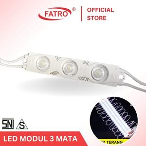 Jual FATRO LED MODUL 3 MATA SA 2835/220V/ LED 3 MATA / LAMPU LED 2835 ...