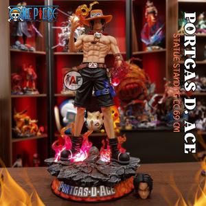 Promo Statue One Piece Portgas D Ace Standing LC Studio Design Recast ...