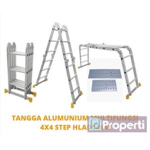 Promo Ingco HLAD04441 Alumunium Ladder 2.2m 3Mode Tangga Lipat ...