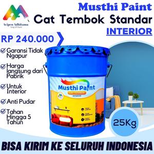 Jual Terbaru Cat Tembok Standar Interior 25Kg Full Cat Dinding Langsung ...