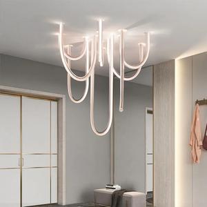 Jual ' Led Modern Minimalist Lamp Art U Shape Ceiling Light Home Decor ...