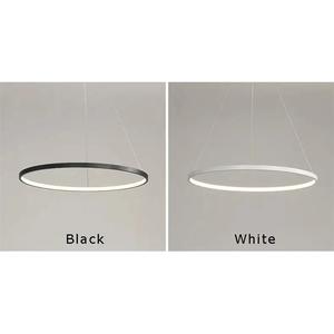 Jual ' Modern Round Ring Led Pendant Light For Dining Living Room ...
