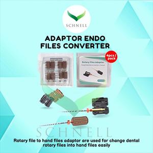 Jual Dental Adapter Endo File Converter (4pcs/pack) - Coffee - Kota ...