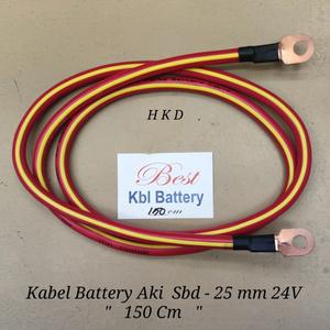 Jual [RG00] KABEL BATTERY AKI / ACCU MOBIL *SBD* 24V - 25MM (150 CM ...