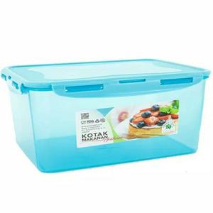 Jual [HR11] KOTAK MAKAN 6 LITER GREEN LEAF 7267 BOX CONTAINER DAGING ...