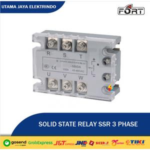 Jual Solid State Relay SSR 3 Phase 4-32 VDC FTSSR-DA FORT - ORIGINAL ...