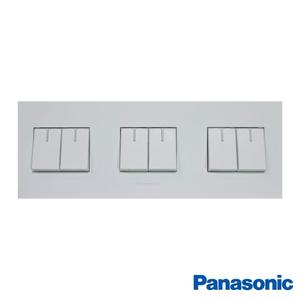 Jual Panasonic Saklar 6G Gang Seri + Seri + Seri STYLE-E Putih WESJ5931 ...