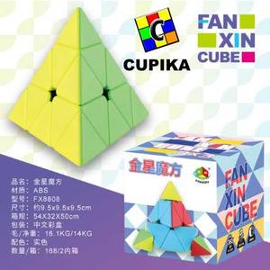 Jual Rubik Pyraminx 3x3 FANXIN Fan Xin Stiess Original Moyu - Jakarta ...