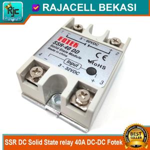 Jual SSR DC Solid State relay 40A DC-DC Fotek SSR-40DD Mosfet 5~60V DC 40A - Jakarta Pusat ...