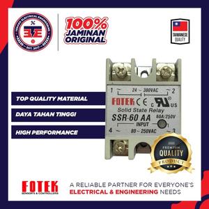 Jual Fotek SSR-60AA / SSR 60AA Solid State Relay Fotek 60 Amper - Jakarta Pusat - ORMAND_STORE ...